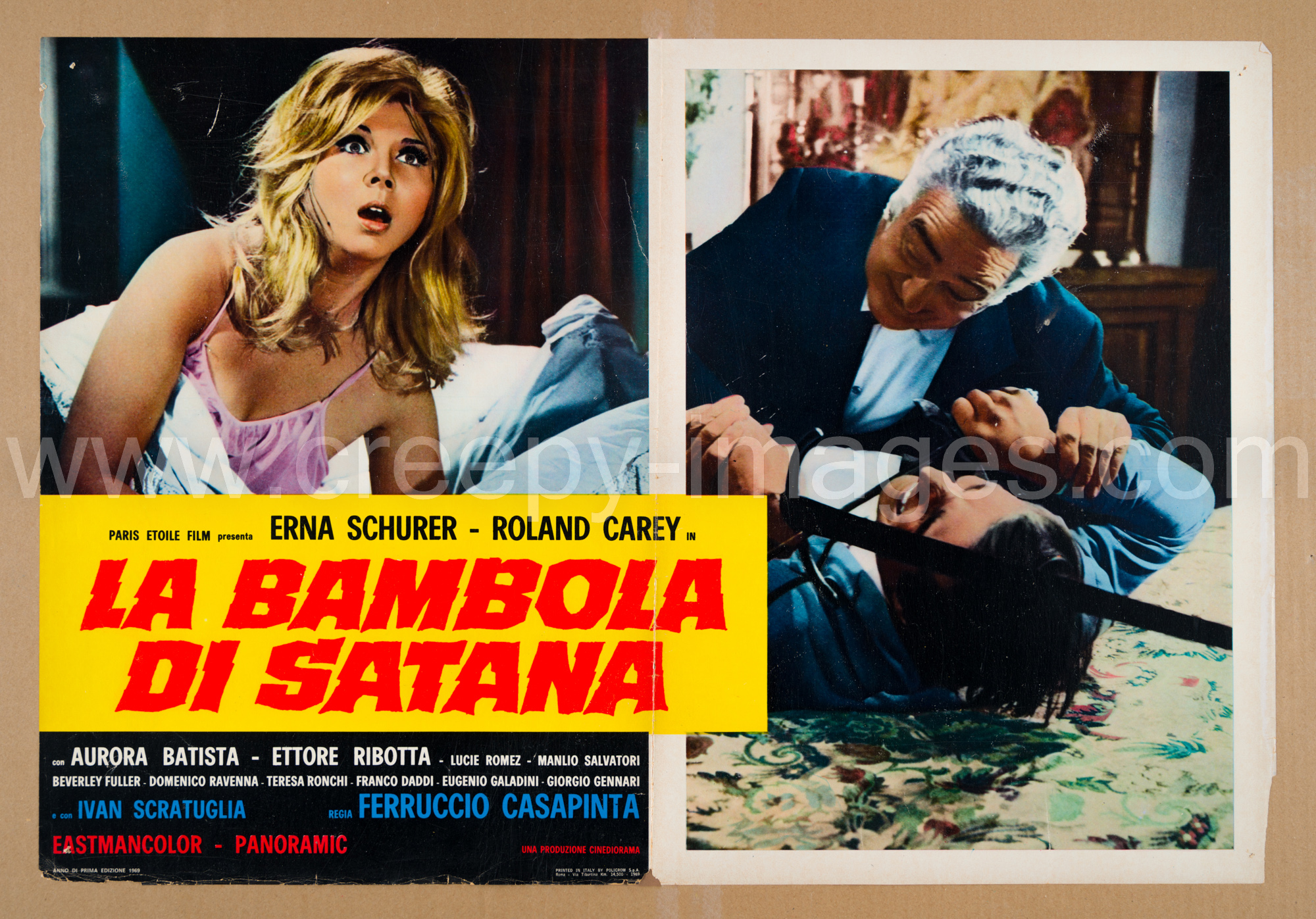 The Doll of Satan / La bambola di Satana - Italian Fotobusta