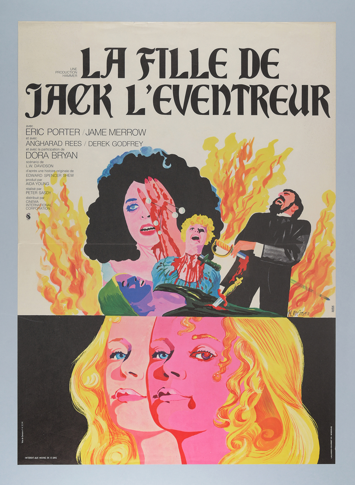 Hands of the Ripper - French poster